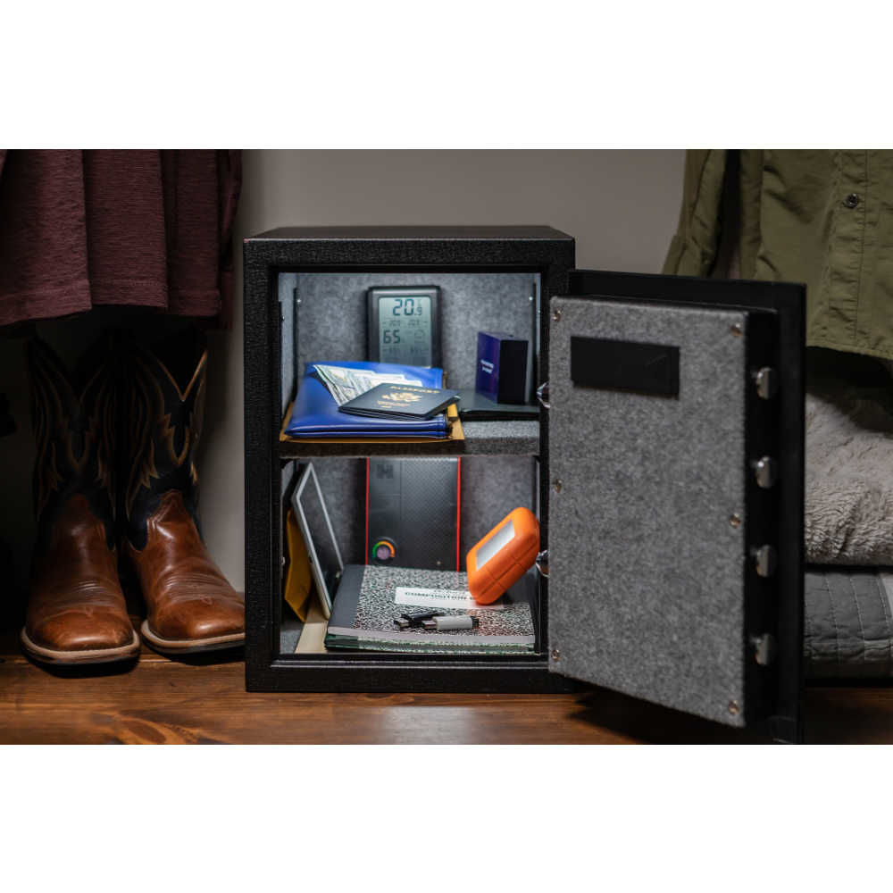 Hornady Accurate Deadly Dependable. Fireproof Keypad Safe