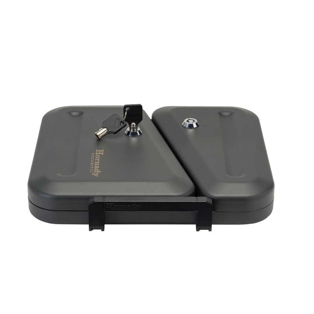 Hornady Accurate Deadly Dependable. Dual-Lid Lock Box